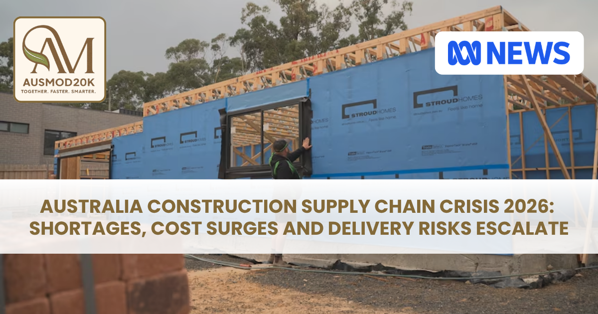 Australia Construction Supply Chain Crisis 2026